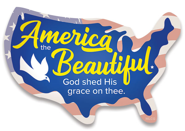 American the Beautiful Magnet | Bayard Faith Resources
