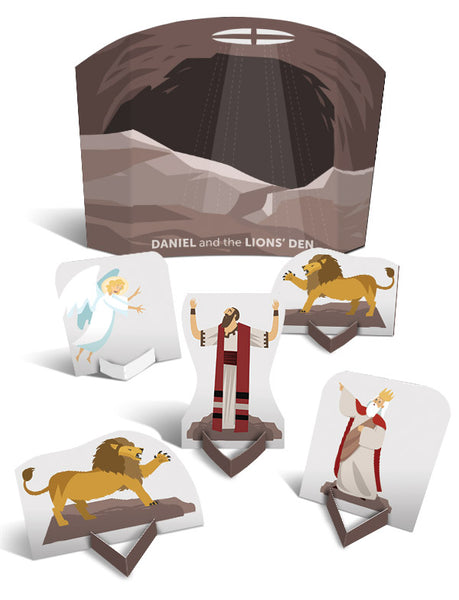 Daniel In Lions Den Activity Sheet | Bayard Faith Resources
